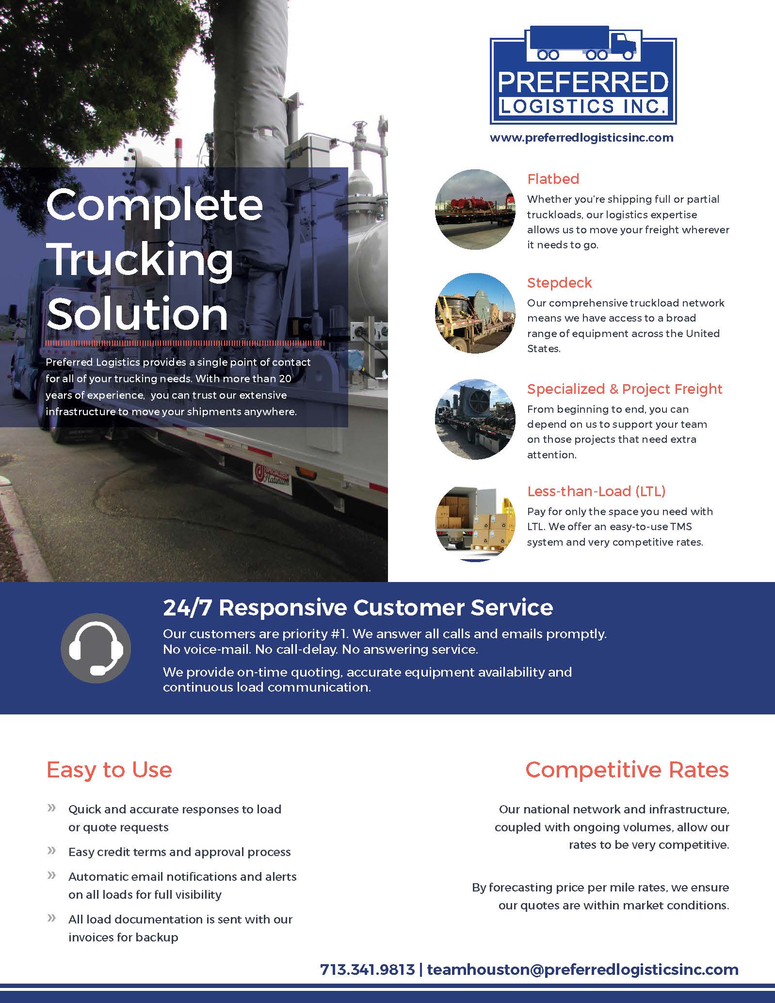 Trucking Services Overview